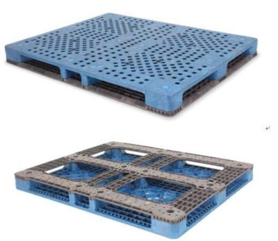 China Plastic Pallets 1422*1118*115 for Cola Beer Cans from HUADING for sale