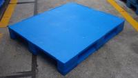 China Hygienic 3 Runner Plastic Pallet Reinforced Flat Racking for Racking Load of 1200 kg for sale