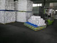 China Extra Large 1800x1200mm HDPE Plastic Pallet for Heavy Duty Industrial Applications for sale