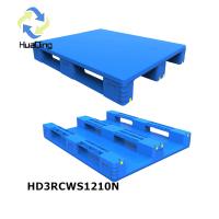 China Sturdy Plastic Container Storage Pallet with Dynamic Load of 1.5T and Anti-Slip Design for sale