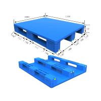 China Sturdy Plastic Container Storage Pallet with Dynamic Load of 1.5T and Anti-Slip Design for sale