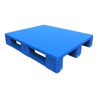 China Sturdy Plastic Container Storage Pallet with Dynamic Load of 1.5T and Anti-Slip Design for sale