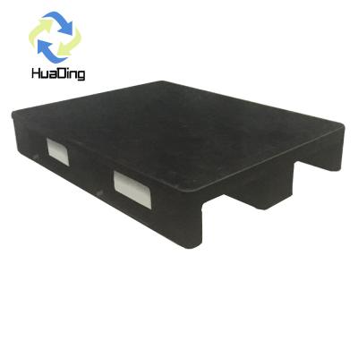 China Single Face 1000*1000mm Plastic Pallets Heavy Duty 1T Capacity with 7 Steel Tubes for sale