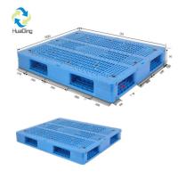 China Durable 1200*1000 Reversible HDPE Grid and Hard Industry Pallet for 4-Way Entry Type for sale