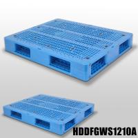 China Durable 1200*1000 Reversible HDPE Grid and Hard Industry Pallet for 4-Way Entry Type for sale