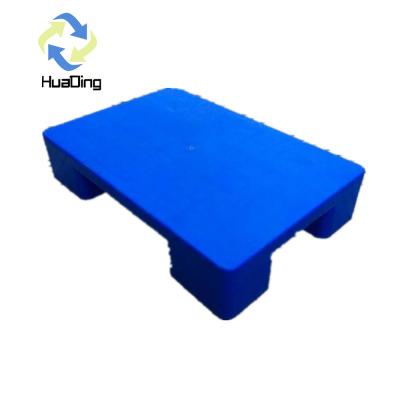 China Customer Logo HUADING Moulded Pallet Small Plastic Pallets for Warehouse Storage for sale
