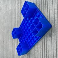 China Customer Logo HUADING Moulded Pallet Small Plastic Pallets for Warehouse Storage for sale