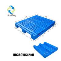 China 4-Way Entry HD3RGWS1210I Heavy Duty HDPE Plastic Pallet for Racking by 1200*1000 Euro for sale