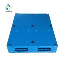 China Industrial Packaging HUADING 1000x800mm Double Sides Heavy Duty Plastic Pallet Static Load 4T for sale