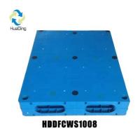 China Industrial Packaging HUADING 1000x800mm Double Sides Heavy Duty Plastic Pallet Static Load 4T for sale