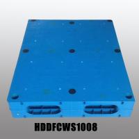 China Industrial Packaging HUADING 1000x800mm Double Sides Heavy Duty Plastic Pallet Static Load 4T for sale