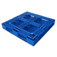 China 1200*1000 Hard Nestable Plastic Pallets with Labeling Options and Dynamic Load of 1T for sale