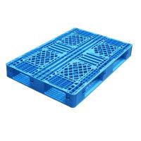 China 1200*1000 Hard Nestable Plastic Pallets with Labeling Options and Dynamic Load of 1T for sale