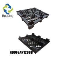 China Industrial HDPE Recycled Euro Pallet Dynamic Load 0.4T and 4-Way Entry Type 1200*800 Size for sale