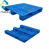 China HUADING 1200x1000 Heavy Duty Gird Deck Plastic Pallet with Red or Customized Option for sale