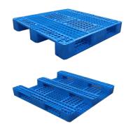 China HUADING 1200x1000 Heavy Duty Gird Deck Plastic Pallet with Red or Customized Option for sale