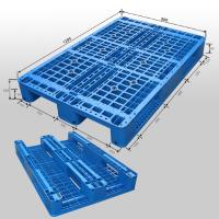 China Dynamic Load 1.5T HUADING 1210 Size Blow Molding Plastic Pallet for Industrial Packaging for sale