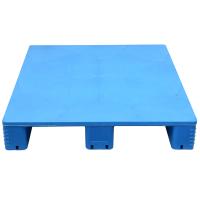 China Storage Solution Heavy-Duty Hygienic Flat Plastic Pallet with Steel Reinforcement for sale