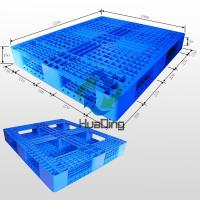 China Antislip HUADING 1100*1100mm Open Decks Plastic Pallet for Warehouse Storage 4-Way Entry Type for sale