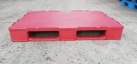 China 1200*800*150mm HDPE 4 Way Entry Type Plastic Pallet with Heavy Duty Double Faced Style for sale