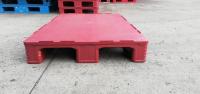 China 1200*800*150mm HDPE 4 Way Entry Type Plastic Pallet with Heavy Duty Double Faced Style for sale
