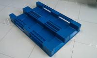 China 1200*800*150mm HDPE 4 Way Entry Type Plastic Pallet with Heavy Duty Double Faced Style for sale