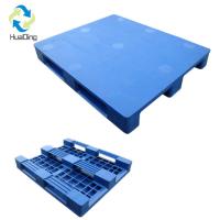 China HUADING 1200*800 Hard HDPE Plastic Slip Sheet Plastic Pallet Sheet for Single Faced Style for sale