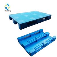 China HUADING Single Face Closed Deck Plastic Pallet Industrial Packaging for 4-Way Entry for sale