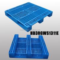 China Eco-friendly Pallet HUADING HDPE Heavy Duty Reinforced Racking Plastic Pallet for sale