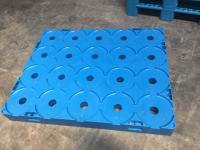 China HUADING 5 Gallon 16 Water Bottles Racking Distribution Plastic Pallet for Water Industry for sale