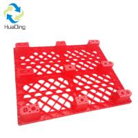 China 4-Way Entry Euro Type Single Faced Plastic Pallet without Recycling for One Way for sale