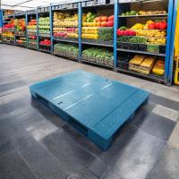 China L1400*W1100*H150 mm HUADING Euro Plastic Pallet for Cold Storage in Industrial Style for sale