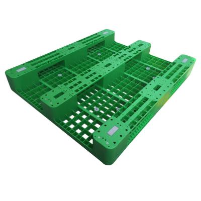 China Made 4-Way Entry Heavy Duty Forklift Plastic Pallet L1200*W1000*H150 mm Dynamic Load 2T for sale