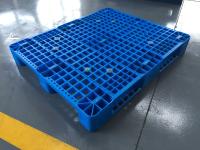 China Made 4-Way Entry Heavy Duty Forklift Plastic Pallet L1200*W1000*H150 mm Dynamic Load 2T for sale
