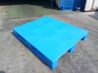 China 48x40 Pharmaceutical Industry Heavy Duty Flat Racking Plastic Pallet for Cold Room for sale