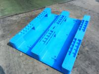 China 48x40 Pharmaceutical Industry Heavy Duty Flat Racking Plastic Pallet for Cold Room for sale