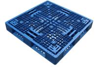 China Steel Tube Reinforced Smooth Surface Plastic Pallet for Heavy Duty Shipping Warehouse for sale