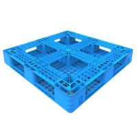 China Steel Tube Reinforced Smooth Surface Plastic Pallet for Heavy Duty Shipping Warehouse for sale