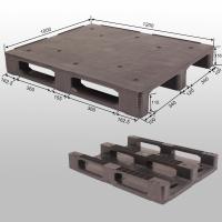 China 6t Static Load Industrial Plastic Pallet for Single Faced Style Racking Solutions for sale