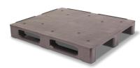 China 6t Static Load Industrial Plastic Pallet for Single Faced Style Racking Solutions for sale