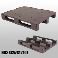 China 6t Static Load Industrial Plastic Pallet for Single Faced Style Racking Solutions for sale