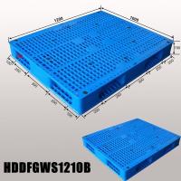 China Double Face Grid Plastic Pallets Heavy Duty and Reusable for Warehouse Storage Racking for sale