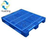 China Blue Warehouse Storage Euro Pallet HUADING 1210 PP or HDPE Pallet for Industry Rack for sale