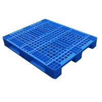 China Blue Warehouse Storage Euro Pallet HUADING 1210 PP or HDPE Pallet for Industry Rack for sale