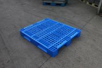 China Blue Warehouse Storage Euro Pallet HUADING 1210 PP or HDPE Pallet for Industry Rack for sale