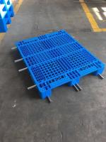 China HUADING HDPE Single Face Perforated Plastic Pallet for Warehouse Racking 6T Static Load for sale