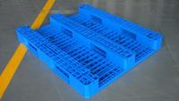 China Antislip HDPE Single Face Perforated Plastic Pallet for Warehouse Racking by HUADING for sale