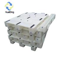 China HUADING 1212 Injection Moulded IGPS Plastic Skids Pallets Ideal for Warehouse Storage for sale