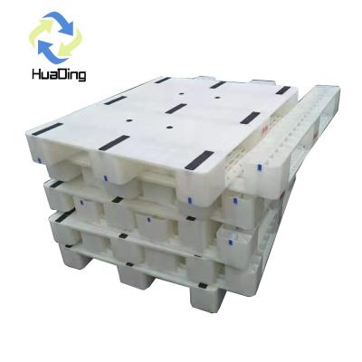 China HUADING 1212 Injection Moulded IGPS Plastic Skids Pallets Ideal for Warehouse Storage for sale