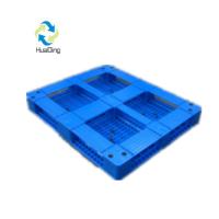 China Dependable HUADING HDPE Grid Shape Heavy Duty Plastic Pallet with Antislip Feature for sale